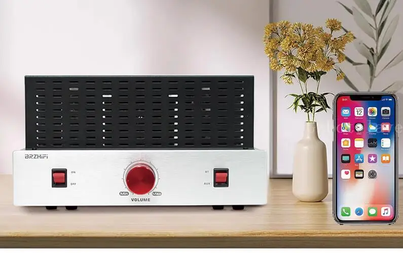 Hifi 6P13*2 6N2*1 Bluetooth 5.0 Electronic vacuum Tube Power Amplifier ...