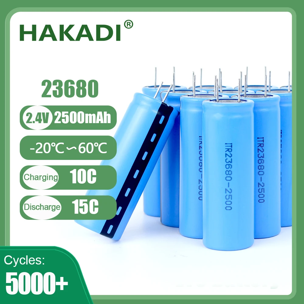 2-4V-2500mAh-Lithium-Titanate-Rechargeable-Battery-5000-Cycles-15C ...