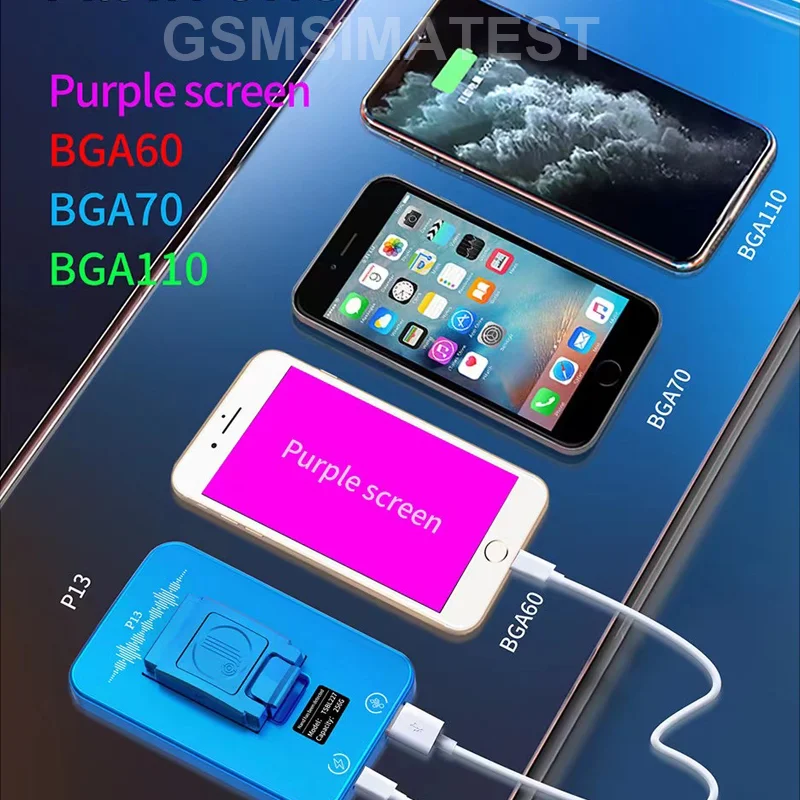 JC P13 BGA110 Programmer For iPhone SE2/8P/X/XS/11/12/13 Pro Max NAND ...