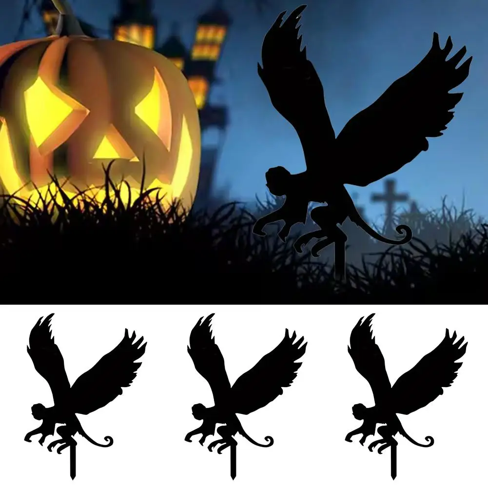 Metal-Flying-Monkey-Decorations-Traditional-Handmade-Halloween-Home ...