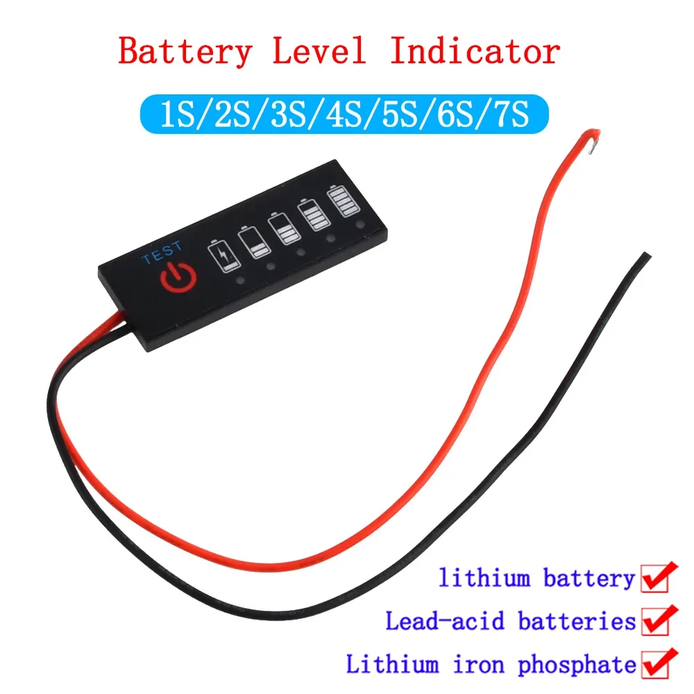 Battery-Level-Indicator-18650-Lipo-Lithium-Capacity-Tester-Meter-1S-2S ...