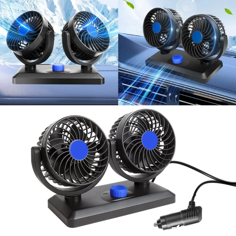 Auto-Fan-360-Rotation-Double-Head-Ventilation-Device-Variable-Speed ...