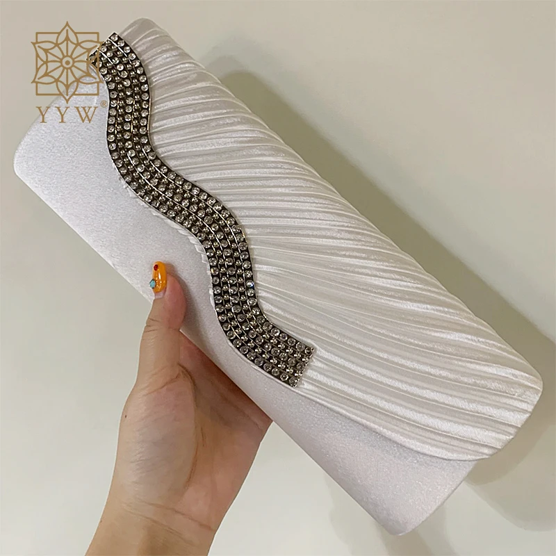 Luxury-Satin-Evening-Party-Clutch-Bag-With-Rhinestone-White-Diamonds ...