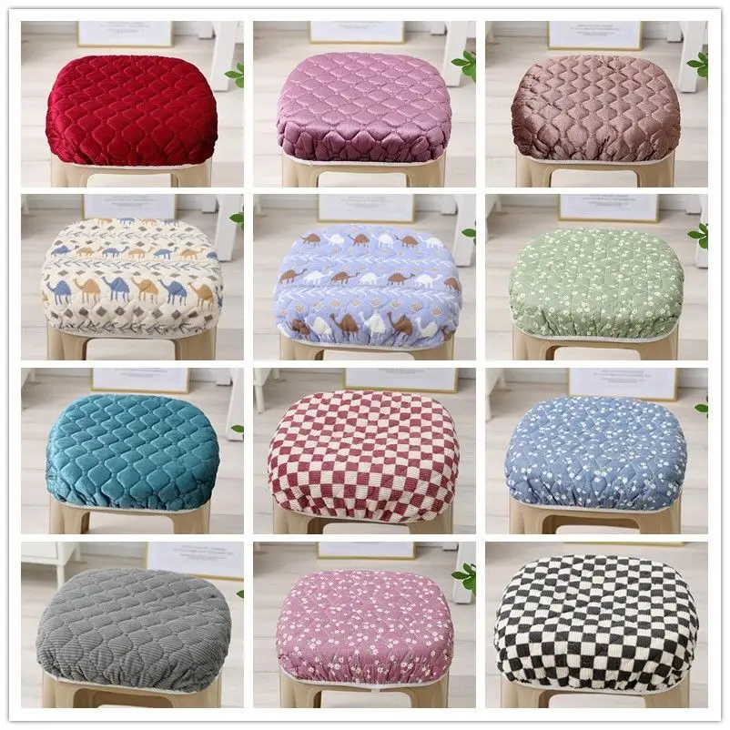 Square-Chair-Cover-Four-Seasons-Universal-Stool-Cover-Disassembled-And ...