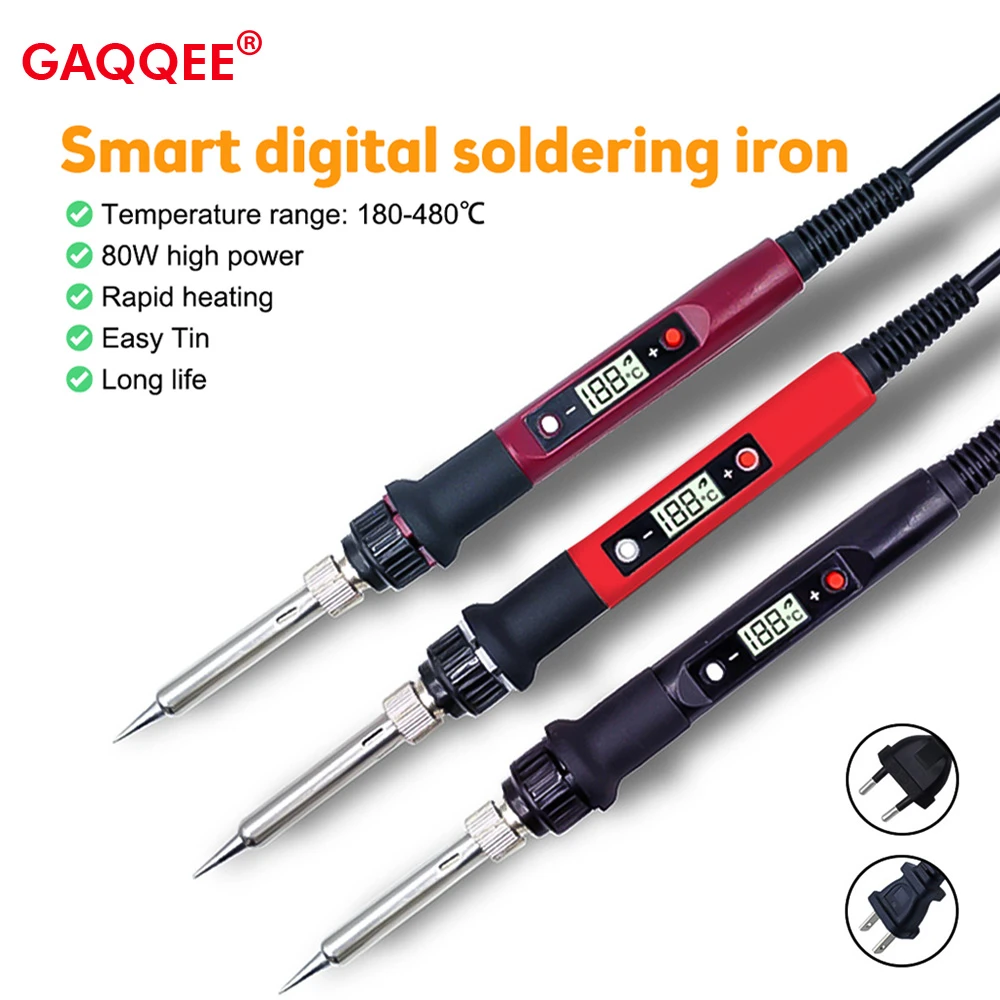Adjustable Temperature Soldering Iron | Adjustable Electric Soldering Iron - 80w - Aliexpress