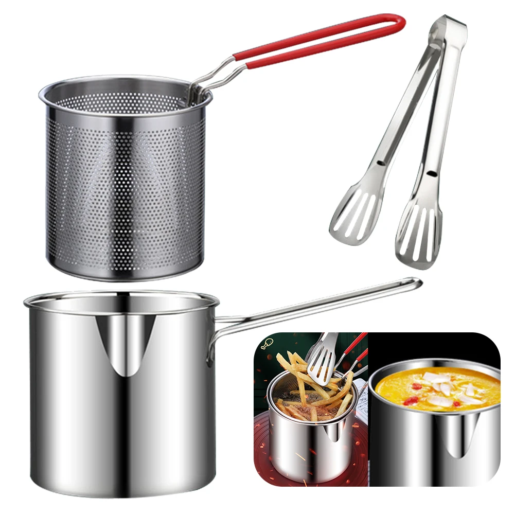 1200ML-Portable-Cooking-Pot-with-Strainer-Basket-Multipurpose-Fries ...