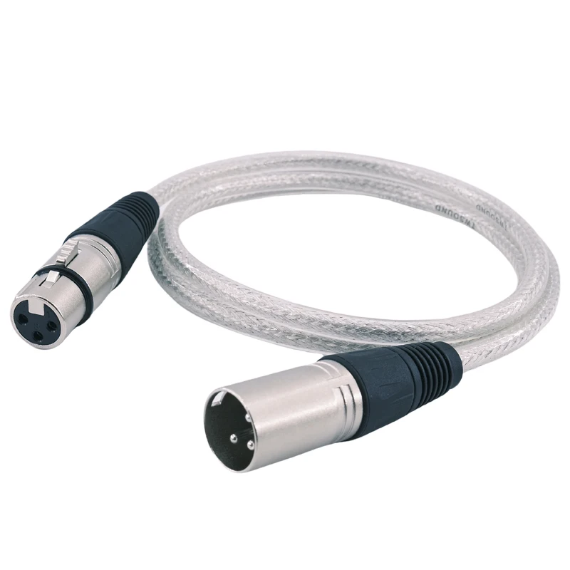 GOLLEY LION XLR Male To Female Cable Microphone Connection Cannon ...