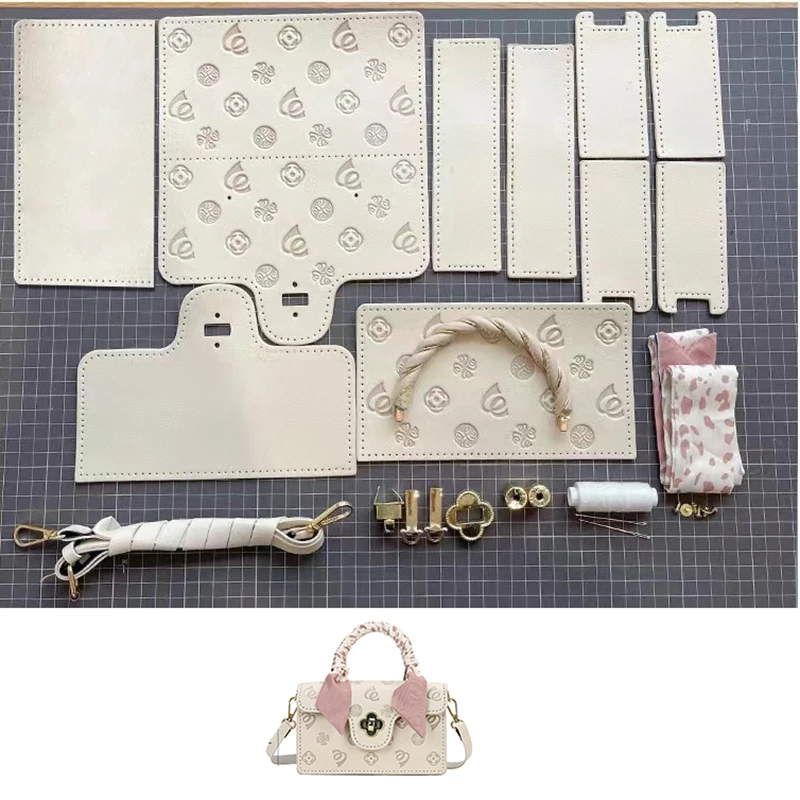 1Set-DIY-Handmade-Bag-Handbag-Stitching-With-Sewing-Hand-Material-PU ...