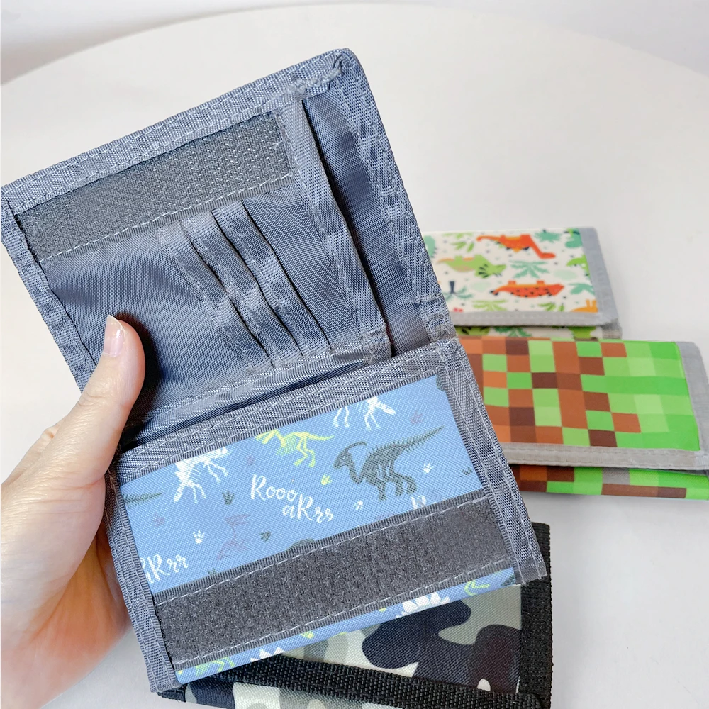 Children's Classic Trifold Wallets Slim Multifunctional Short-style ...