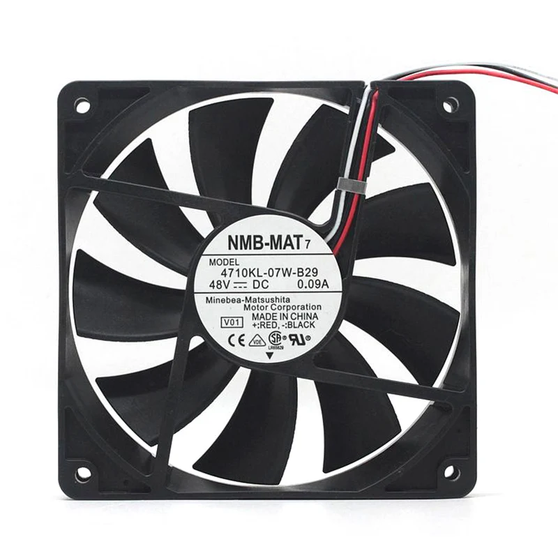 Original-NMB-MAT7-4710KL-07W-B29-B20-48V-0-09A-12025-12CM-3-wires ...