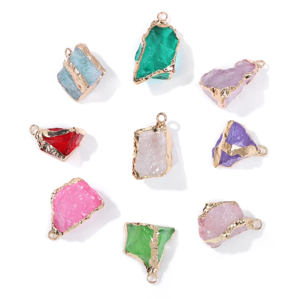 Natural-Quartzs-Crystals-Stone-Pendants-Irregular-Raw-Stone-Pendant ...