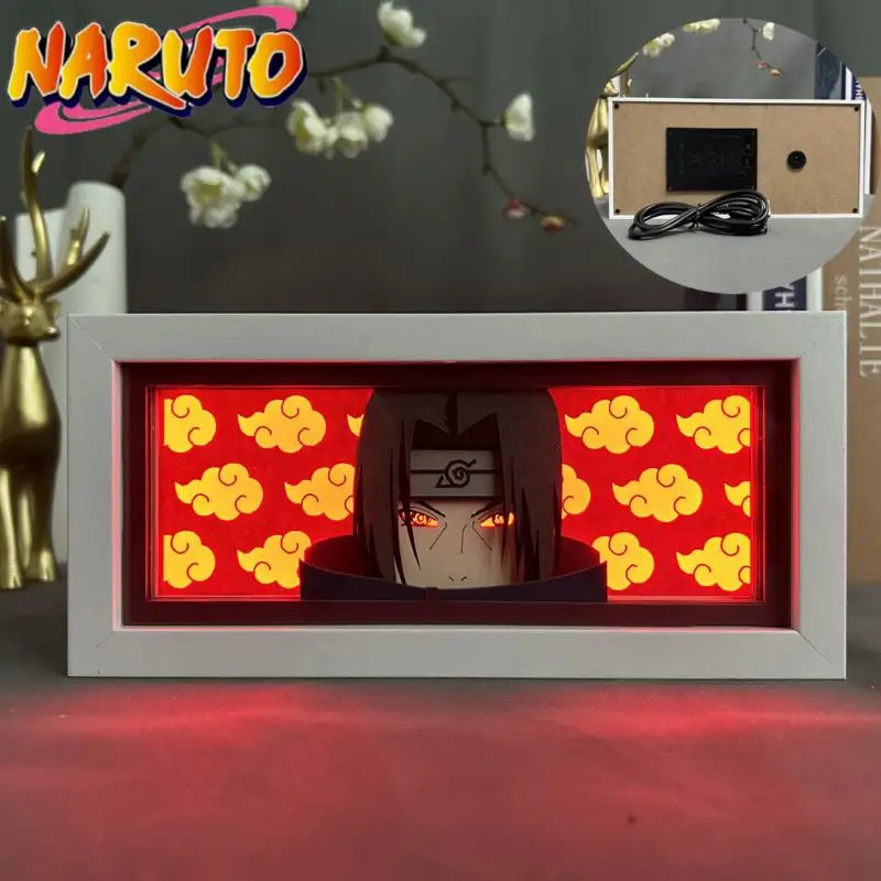 Naruto-Akatsuki-Anime-3D-Photo-Frame-Light-Manga-Night-Light-Laser ...