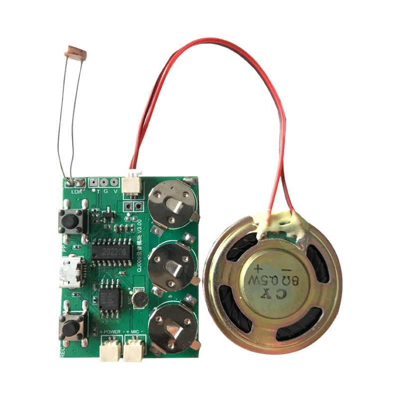 Sound-Recording-Music-Module-Speaker-With-Magnetic-Light-Sensor ...