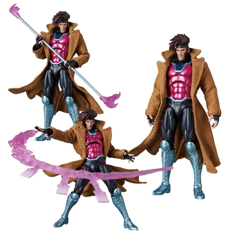 Gambit Action Figures Mafex | Mafex Original | Pvc Model Toy | Mafex X-men | Mafex 131 - Stock ...