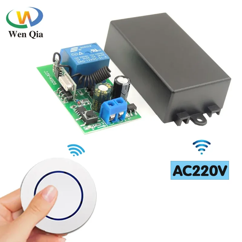 220V-Remote-Control-Switches-110V-Wireless-Remote-Switch-Button-and-rf ...