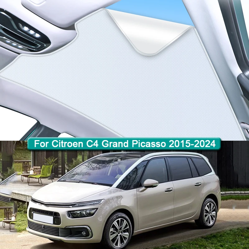 Roof-Sunshade-For-Citroen-C4-Grand-Picasso-2015-2024-Electrostatic ...
