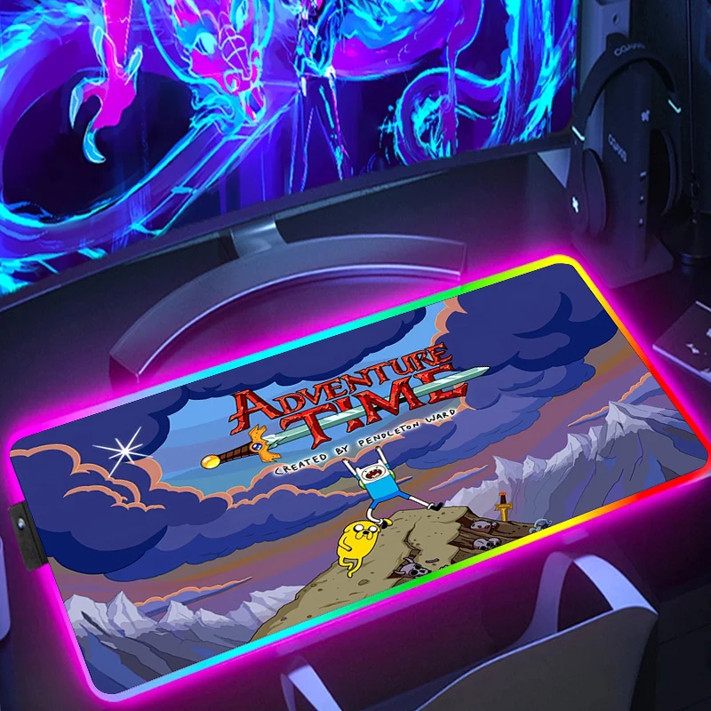 RGB-Backlight-Gaming-Mouse-Pad-Tapetes-bonitos-para-PC-Gamer-Gabinete ...