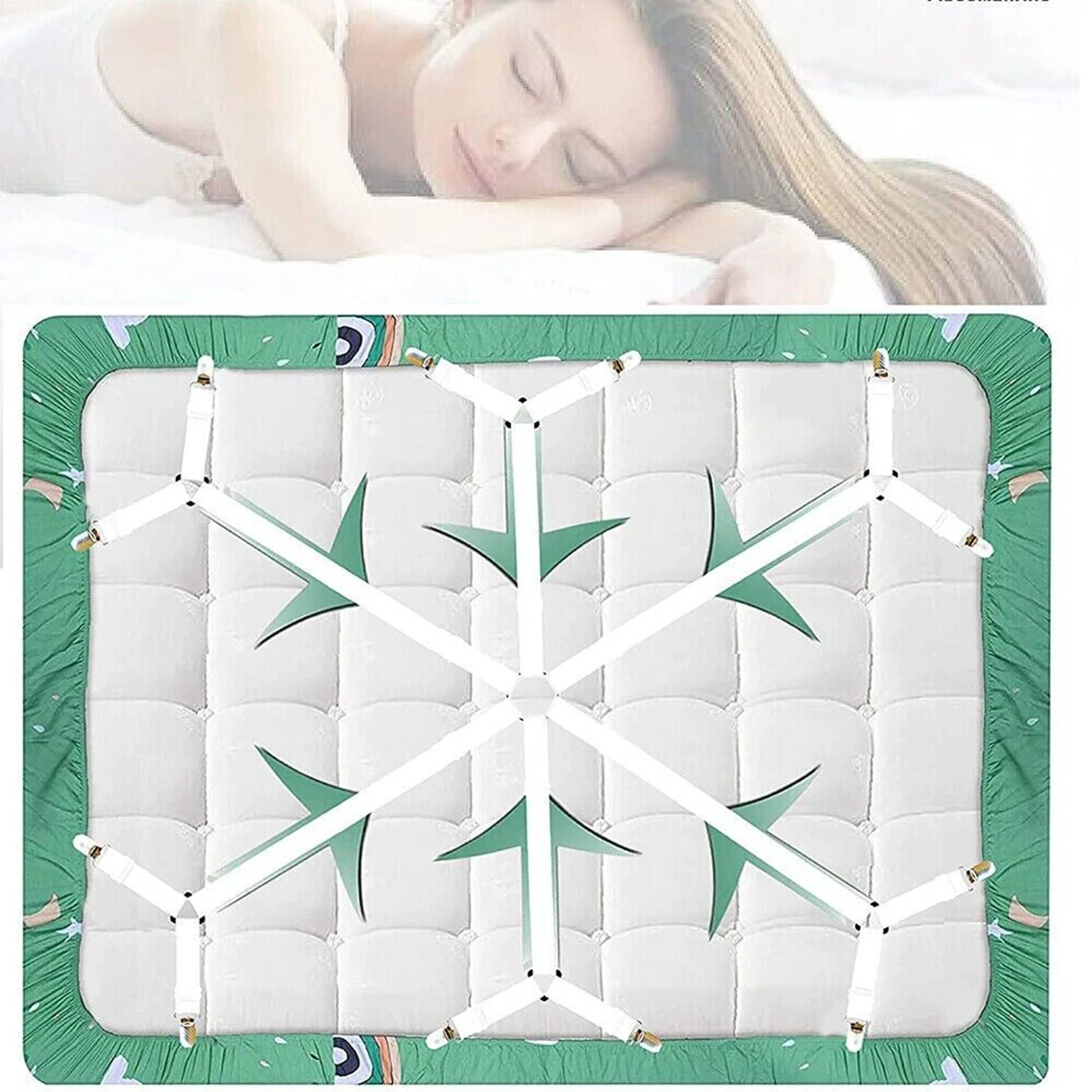 Bed-Mattress-Sheet-Clips-Holders-Fasteners-Grippers-Straps-Suspender ...