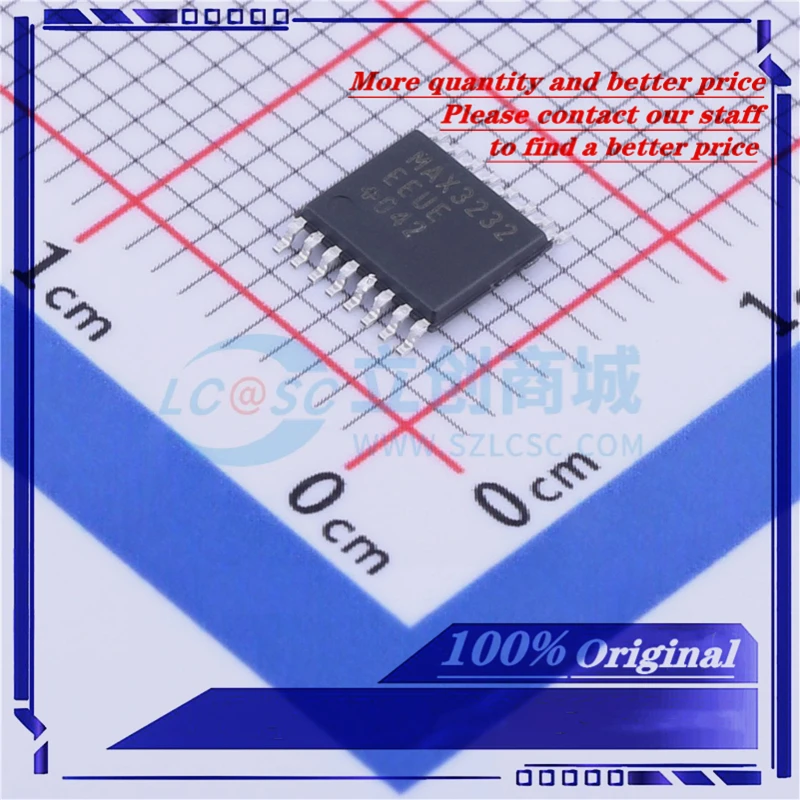 10PCS-50PCS-LOT-MAX3232EEUE-T-MAX3232EEUE-TSSOP-16-New-Original-Spot ...