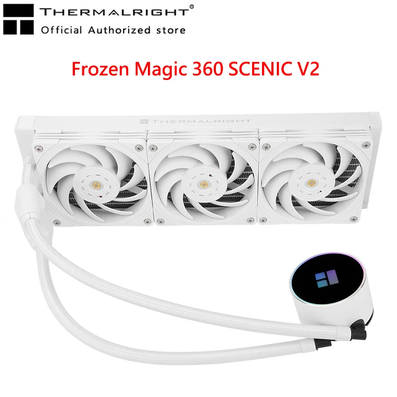 Thermalright-Frozen-Magic-360-SCENIC-V2-CPU-Water-Cooler-360mm-PC-Case ...