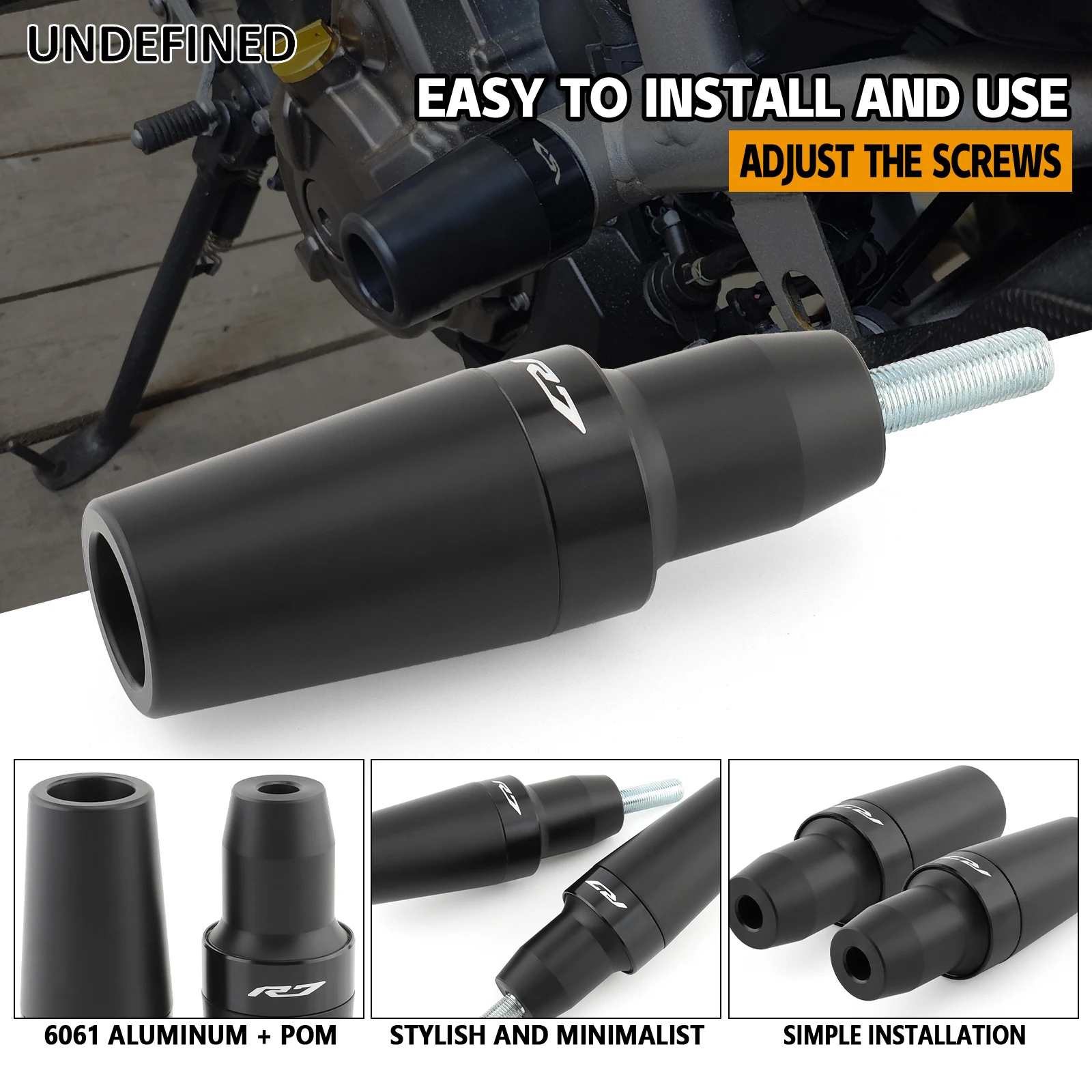 YZF-R7-Frame-Slider-Crash-Protector-For-YAMAHA-YZFR7-YZF-R7-2021-2022 ...