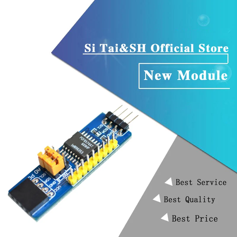 PCF8574 I2C interfaz 8bit IO MCU placa de expansión I/O expansor I2C Módulo de desarrollo de ...