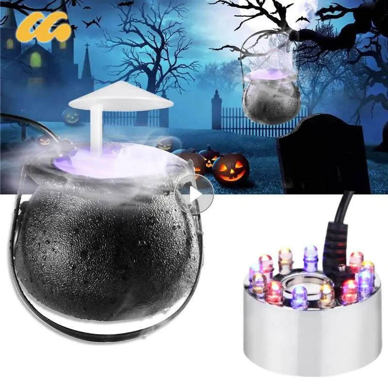 Halloween-Witch-Pot-Cauldron-12-Color-Changing-Party-Prop-Color ...