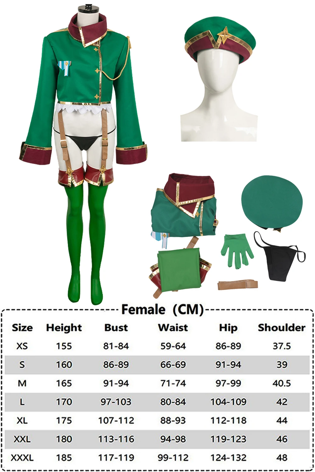 Disfraz de fantasía de Araga Kiwi para mujer adulta, disfraz de Anime ...