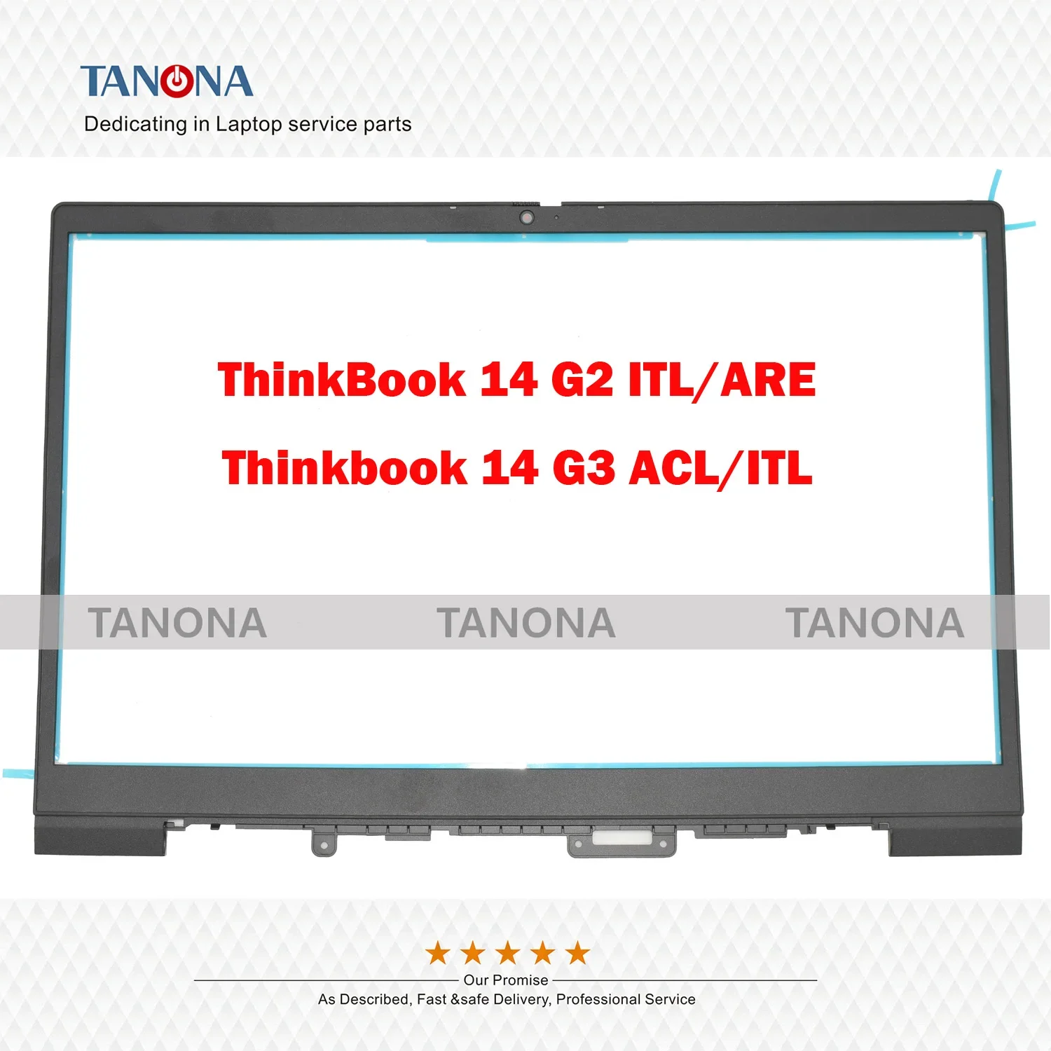 New 5B30S18980 Blk For Thinkbook 14 G2 ITL G2 ARE 14 G3 ACL G3 ITL Lcd ...