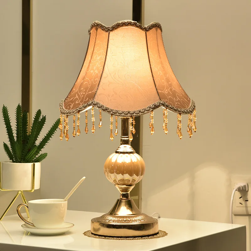 European-Style-Table-Lamp-Bedroom-Bedside-Lamp-Touch-Simple-Modern ...