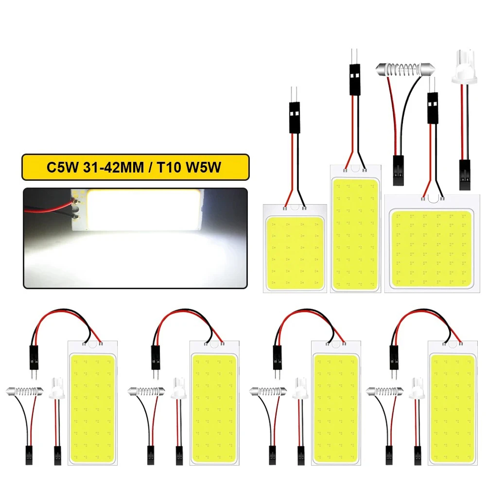 C5W-Festoon-LED-Bulb-31mm-36mm-39mm-41mm-T10-W5W-LED-COB-Light-12V ...