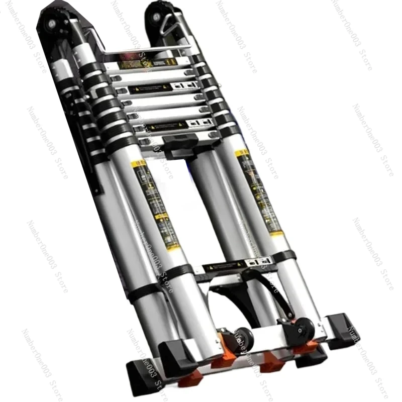 Home-Kitchen-Telescopic-Ladder-Aluminum-Alloy-Step-Stools-Multi ...