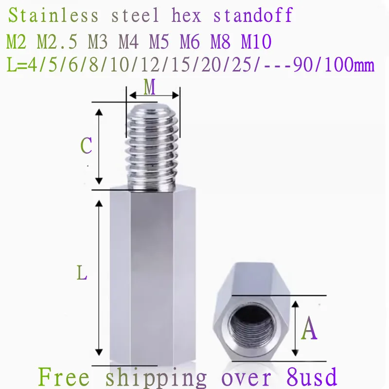 1-10pcs-M2-M2-5-M3-M4-M5-M6-M8-male-to-Female-Stainless-Steel-Hex.jpg