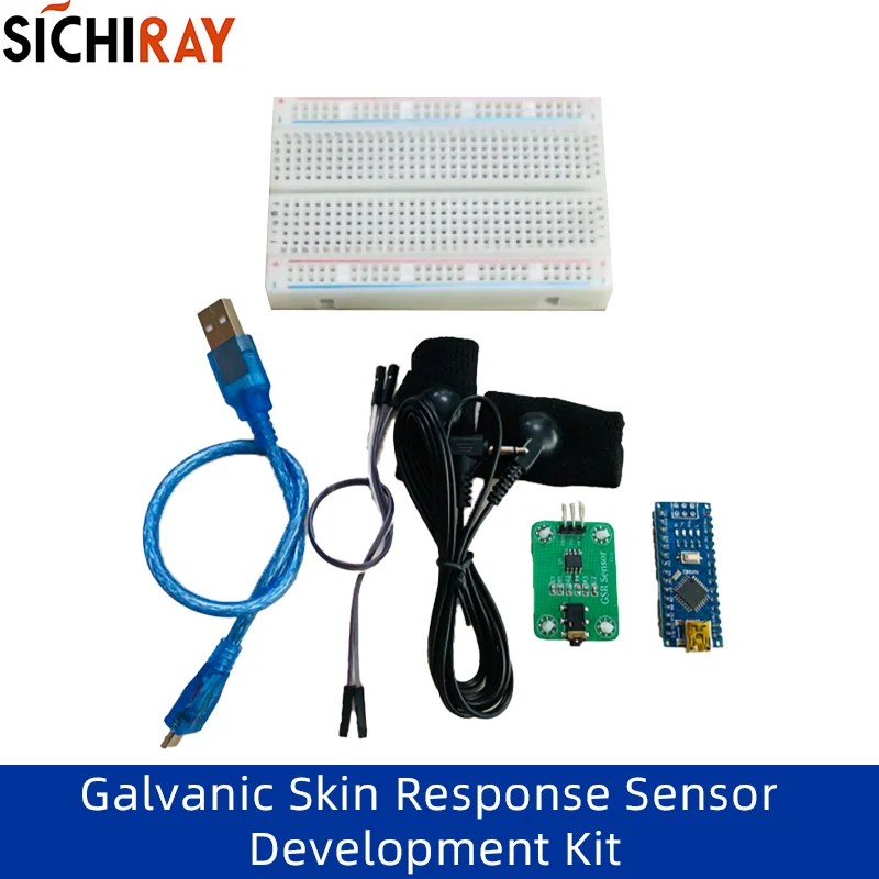 Galvanic Skin Response Sensor (gsr - Sweating) Kit For Arduino ...