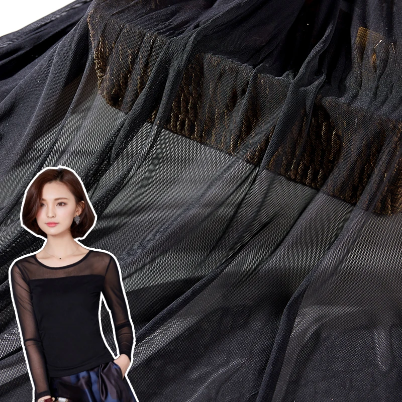 4-Way-Stretch-Power-Mesh-Nylon-Spandex-Knit-Net-fabric-For-Clothing ...