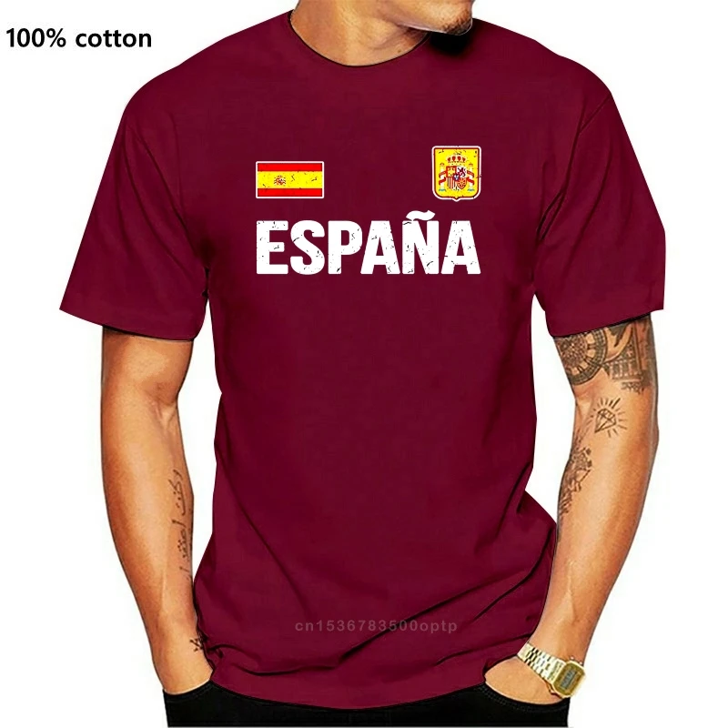 Camiseta fresca de verano, camiseta de España, camiseta de fútbol ...