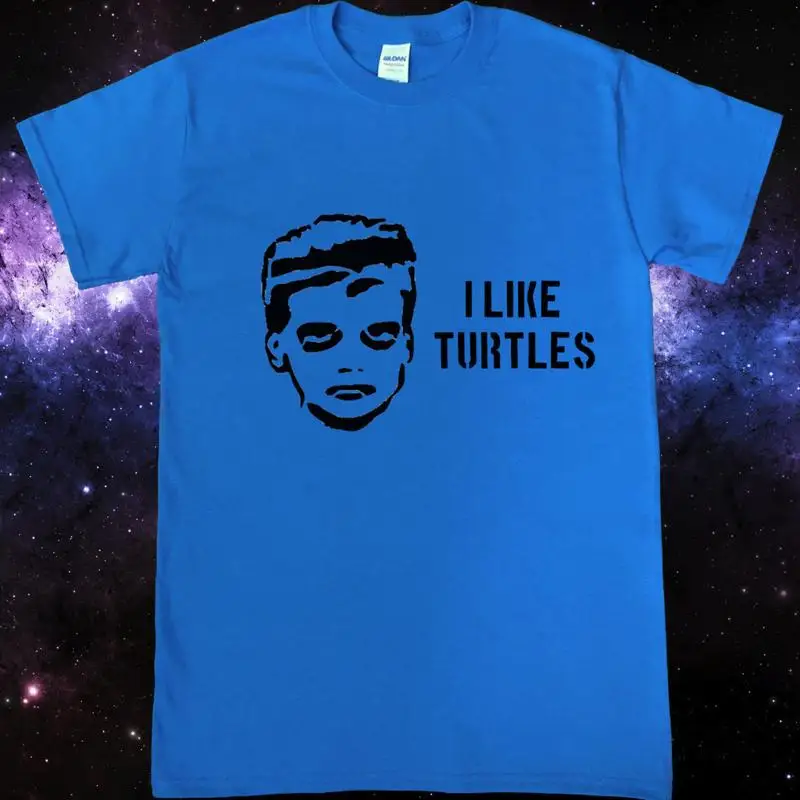I Like Turtles Zombie Kid Meme Mens T-Shirt - AliExpress 200000343