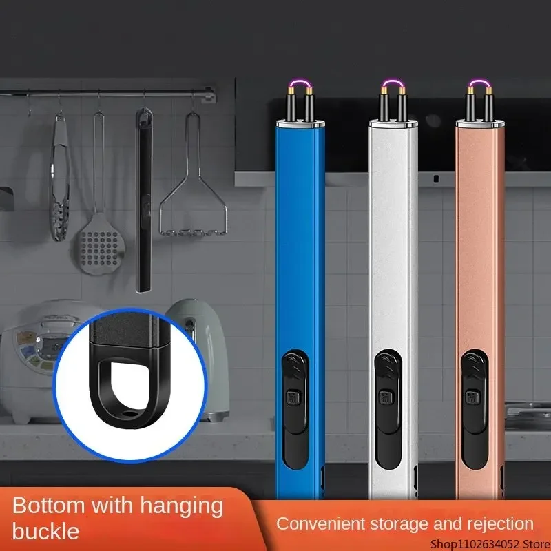 Isqueiro-eletr-nico-prova-de-vento-igni-o-do-arco-gancho-Design-seguro ...