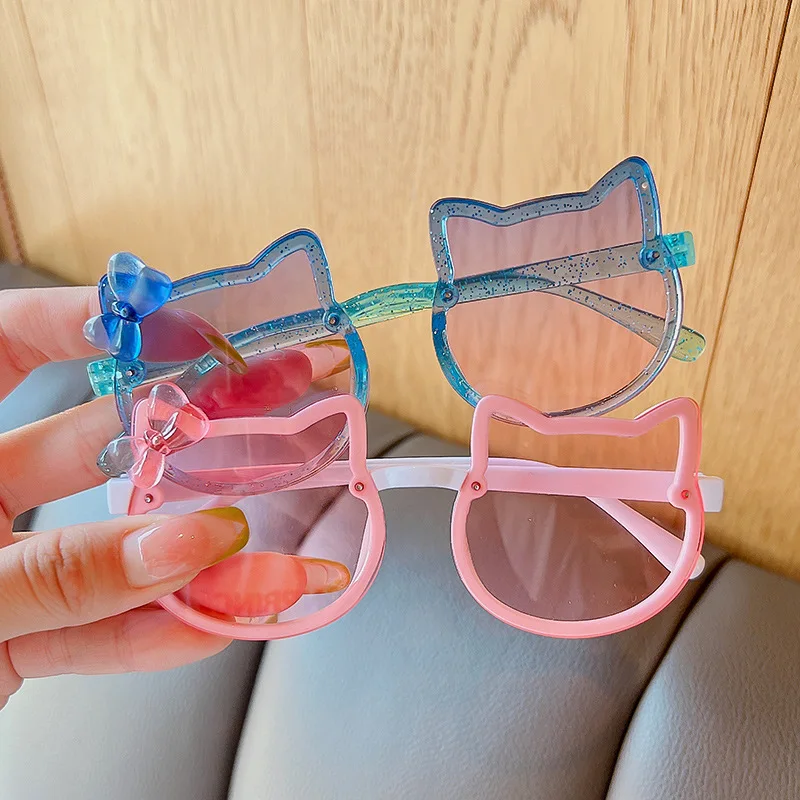 Cartoon-Sanrio-Hello-Kitty-Sunglasses-Children-s-Girls-Kawaii-Cute ...