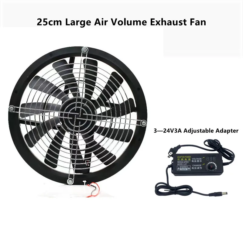 25CM-1200-Rpm-Large-Air-Volume-Exhaust-Fan-for-Room-Ventilation-Pet ...