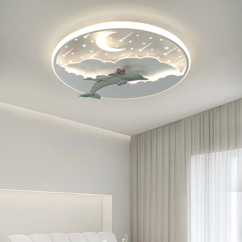 Creative-Ceiling-Lights-Kids-Room-Cute-Indoor-Lighting-For-Boys-Girls ...