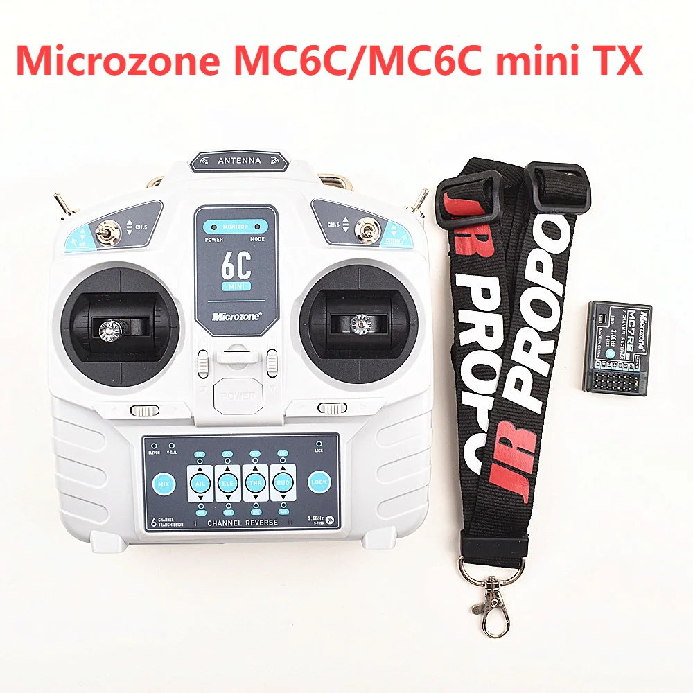 Microzone-MC6C-MC6C-mini-2-4g-6ch-Controller-Transmitter-Receiver-Radio-System-Rc-Airplane-Drone ...