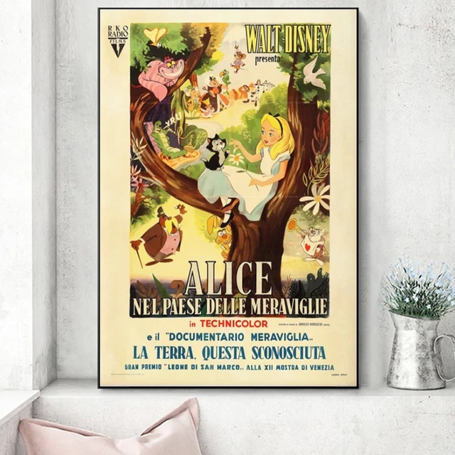 Alice In Wonderland 1951 Movie Poster