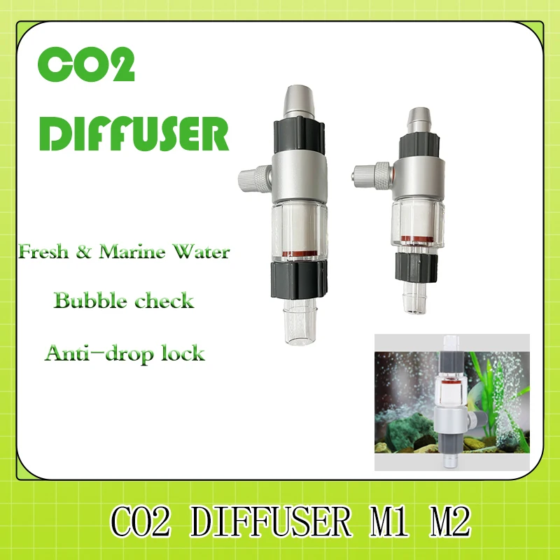 QANVEE-CO2-Diffuser-System-For-Aquarium-Atomizer-Reactor-Bubble-Counter-Spray-Accessory-Fish ...