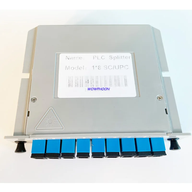 10pcs/lot Sc Apc Sc Upc Plc 1x8 Splitter Fiber Optical Box Ftth Plc ...