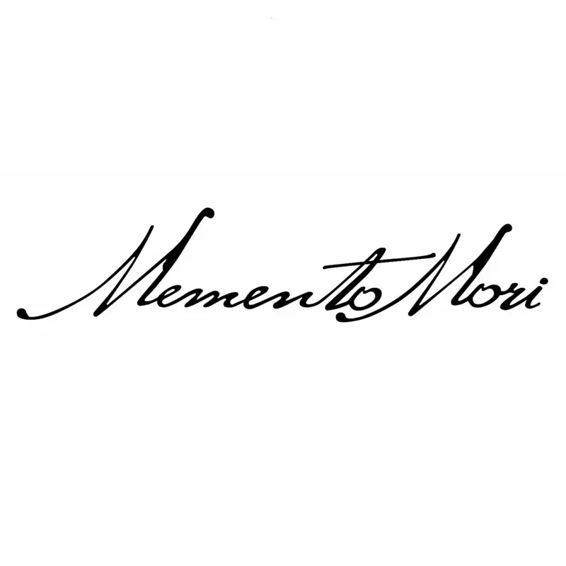 Car-Sticker-Momento-Mori-Die-cut-Vinyl-Decal-Waterproof-Auto-Decors-on ...