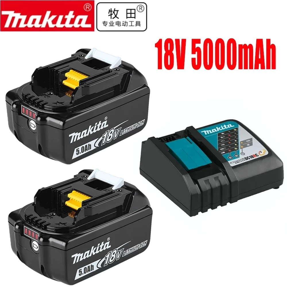 Makita-100-Original-Rechargeable-Power-Tool-Battery-Replaceable-LED ...