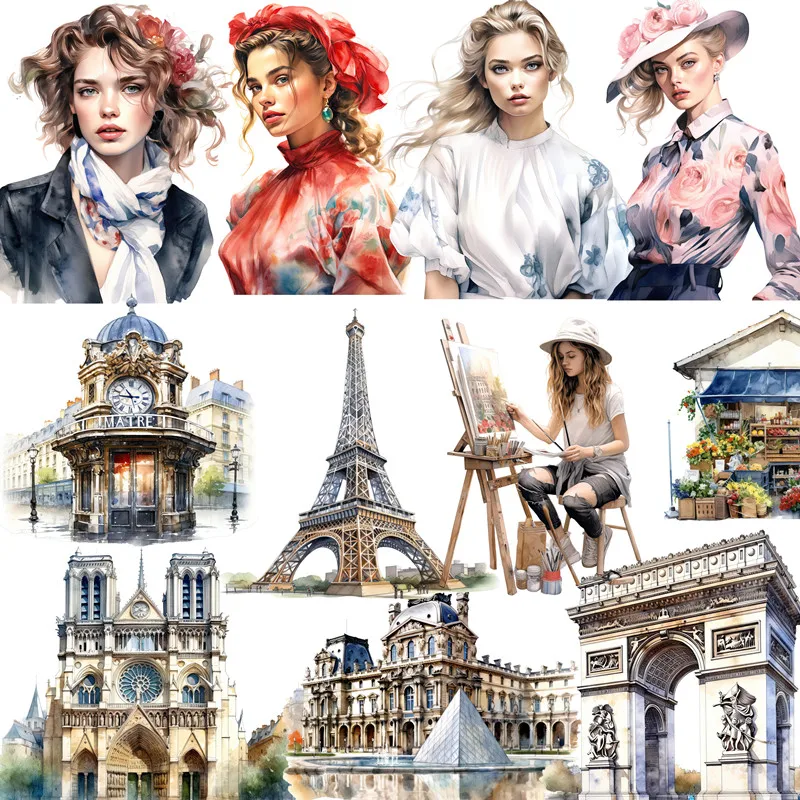 Vogue-Paris-Stickers-Crafts-And-Scrapbooking-stickers-kids-toys-book ...