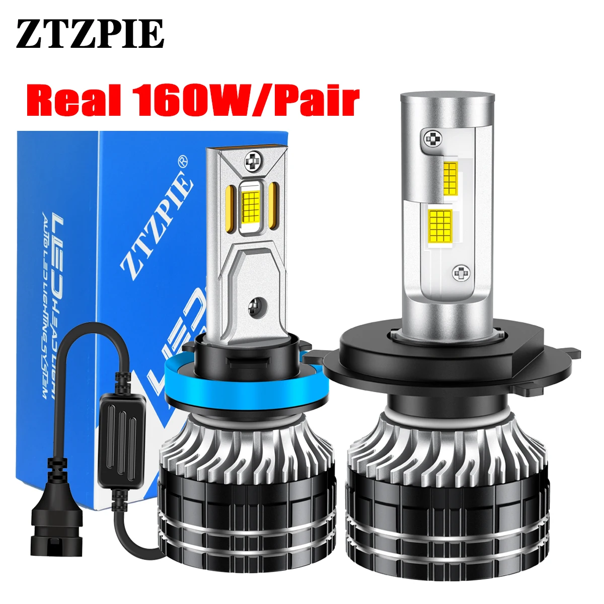 ZTZPIE-6000K-HB3-HB4-9005-9006-H1-H7-H4-H11-Lupa-Bulb-Canbus-Led-Lamp ...