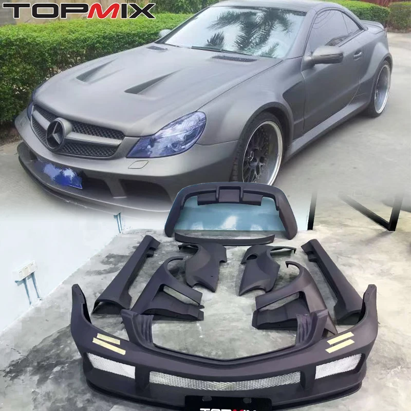For 2001-2012 Mercedes-Benz SL R230 Black Series Style Fender, Front ...